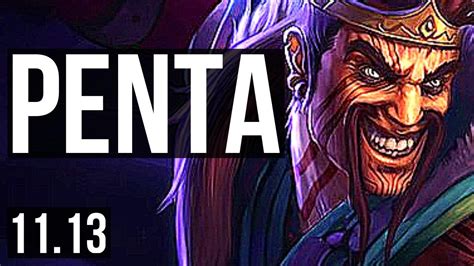 Draven Karma Vs Tristana Alistar Adc Penta Rank Draven Na