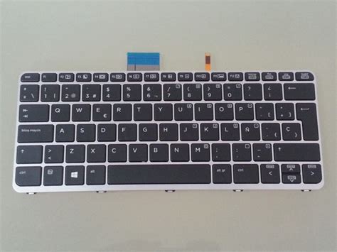 Teclado Hp Elitebook Folio G Espa Ol Retroiluminado C Marco