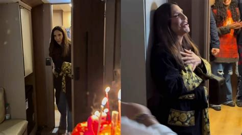 Antes de subir ao palco Ivete Sangalo ganha festa de aniversário