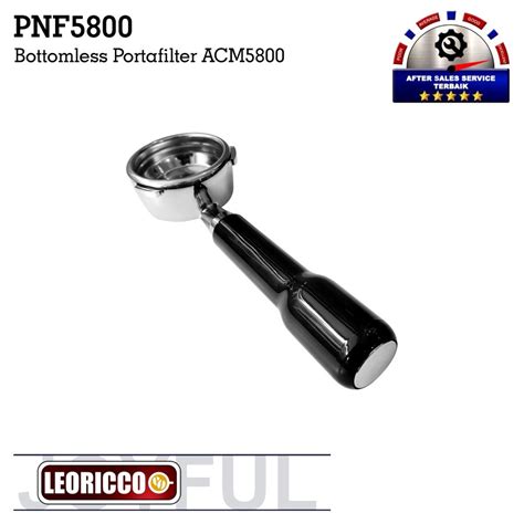Jual Alat Kopi Bottomless Naked Portafilter Leoricco 58mm 3 Kuping
