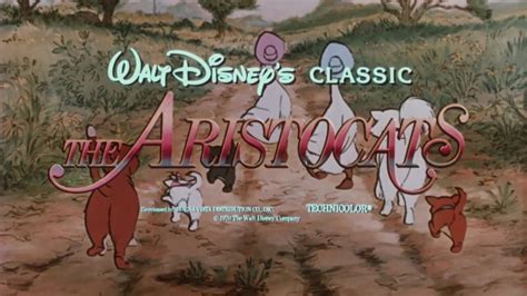 The Aristocats Trailer 6 1987 Reissue Trailer 35mm 4K YouTube