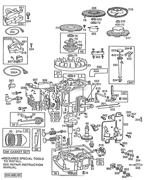 Briggs And Stratton Series Carburetor Diagram Headcontrolsystem