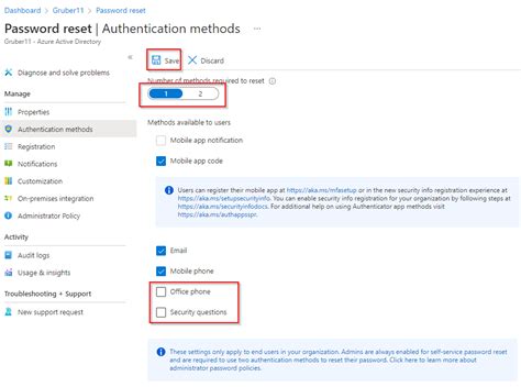 Implement Self Service Password Reset In Microsoft 365