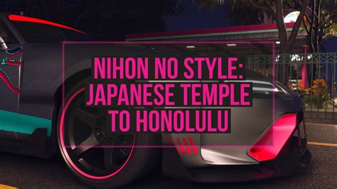 The Crew MOTORFEST Nihon No Style Japanese Temple To Honolulu PS5