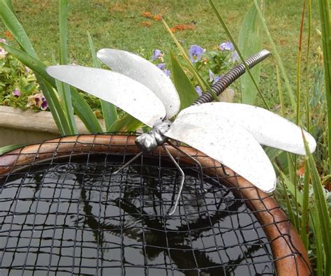 Dragonfly Sculpture Made From Scrap Metal Emperor Dragonfly Welded