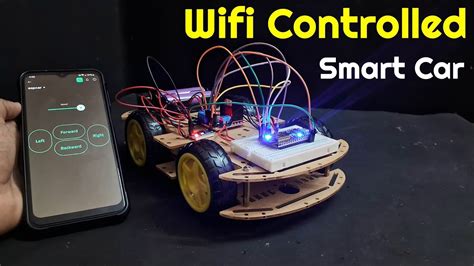 How To Build A Mobile Wifi Controlled Car With Esp Iot Smart Car