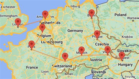 1 Month Europe Itinerary By Train The Ultimate Interrail Route
