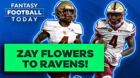 Ravens Add Speedy WR Zay Flowers No 22 Overall I 2023 NFL Draft