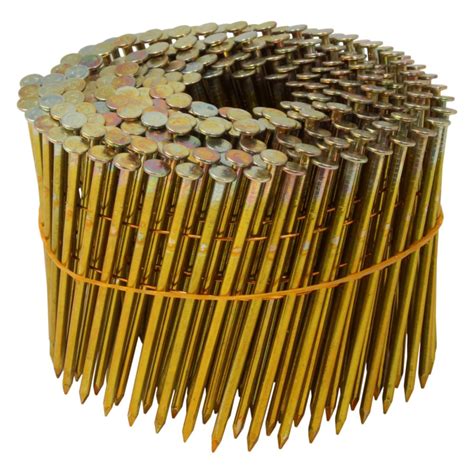 Degree Wire Weld Framing Coil Nails Galvanized