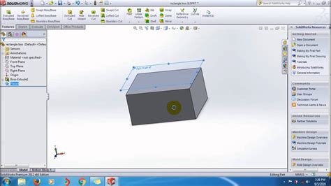 Solidworks Plane Reference Geometry Feature Tutorial Solidworks Video