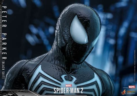 Peter Parker Black Suit Sixth Scale Figure By Hot Toys In 2023