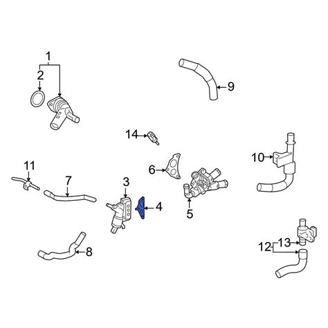 Lexus Oe F Engine Coolant Outlet Gasket