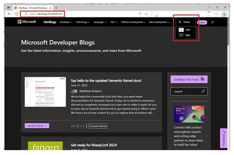 Dave Callan Dotnet On Twitter Dark Mode On The MS Devblogs Site Is