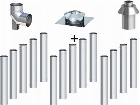 System Kominkowy Tecnovis Gmbh Komin Koncentryczny Kondensacyjny 60x100
