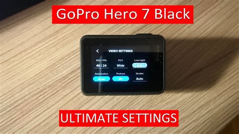 The Ultimate Best Settings For Gopro Hero Must Watch Youtube