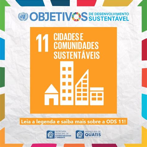 17 OBJETIVOS DO DESENVOLVIMENTO SUSTENTÁVEL ODS Prefeitura