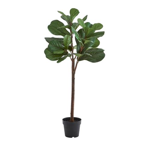 Stylewell Ft Indoor Artificial Fig Tree The Home Depot