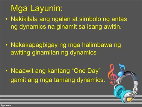 Antas Ng Dynamics Sa Musika Nakikilala Ang Ngalan At Simbolo Ng Antas