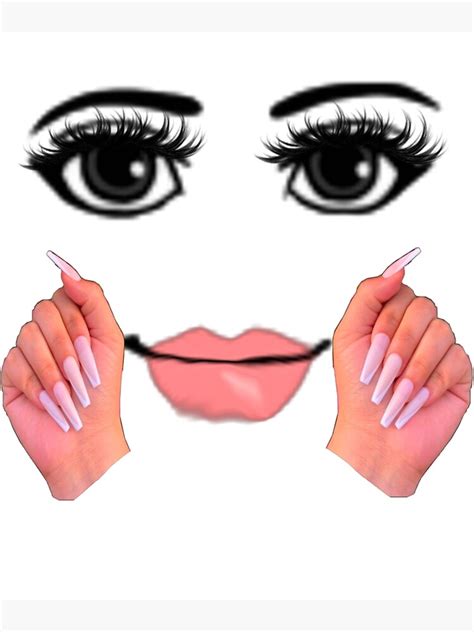 Woman Face Roblox Photographic Print For Sale By Coreyarms Redbubble