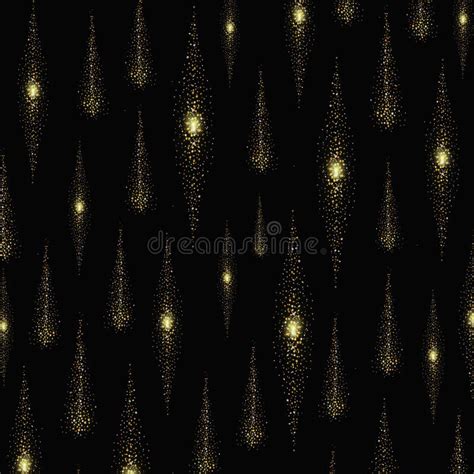 Fondo de la lluvia de oro ilustración del vector Ilustración de