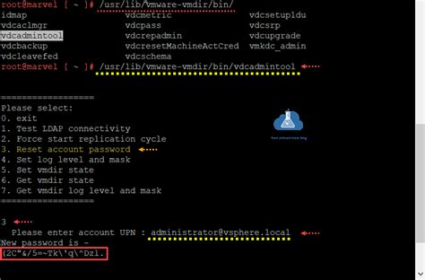 How To Reset Vcenter Server Sso Administrator Vsphere Local Password