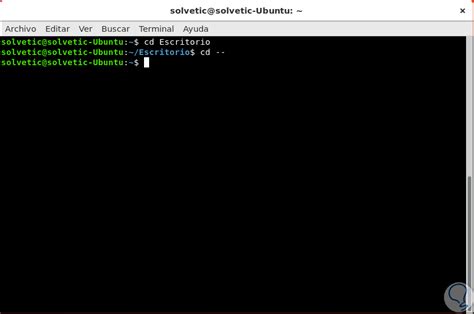C Mo Usar El Comando Cd En Linux Solvetic
