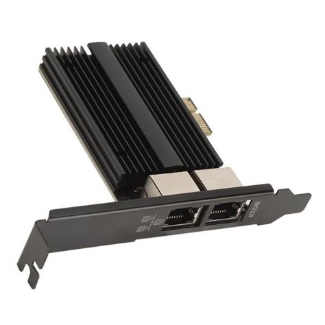 HEG Carte réseau PCIe 2 5G Gigabit double Port pour dissipation