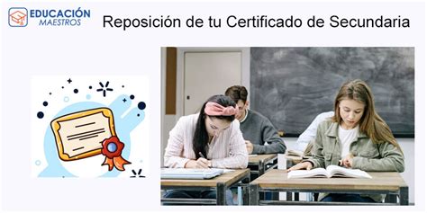 Cómo reponer un certificado de secundaria México