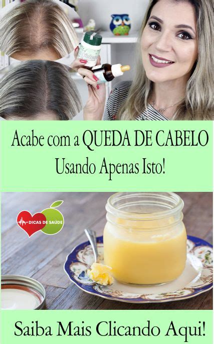 Receita Para Combater Queda De Cabelo Em 2 Dias Queda De Cabelo