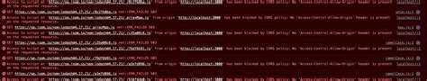 ruby on rails access to script at has been blocked by cors policy no access control allow