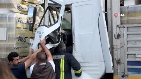 Eskişehir de zincirleme trafik kazası 2 yaralı Haberler