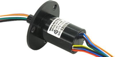 Slip Ring 5A 10A 30A With Flange OD 12 5mm 22mm 30mm Rotating