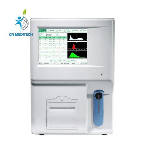 8 Inch Touch Screen Medical Blood Testing Machine Cbc Blood Hematology