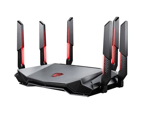 Msi Radix Axe Wifi E Tri Band Gaming Router Graxe