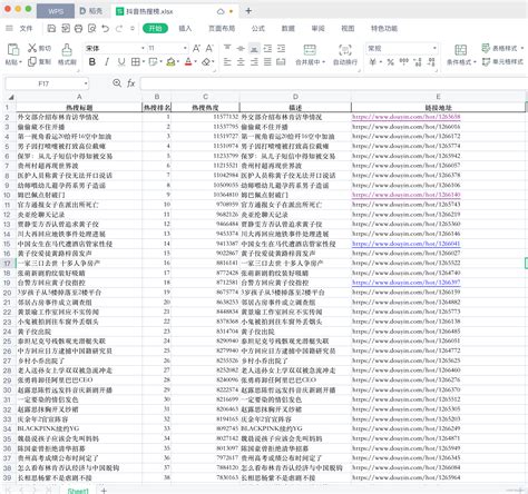 Python获取某短视频热搜数据并保存成excelpython抓取一小时内抖音视频标题 Csdn博客