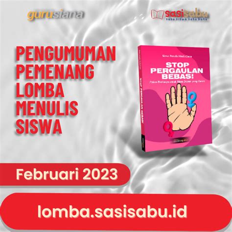 Pengumuman Pemenang Lomba Menulis Siswa Februari