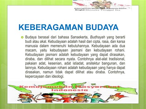 Keberagaman Sosial Budaya Dan Ekonomi Masyarakat Kelas Pptx Free