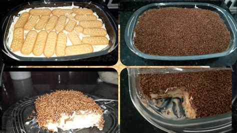 Pavê de Biscoito Maisena Fácil e Rápido Delícia Pronta