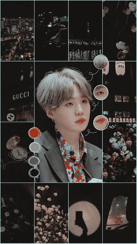 BTS Suga Aesthetic Wallpapers Wallpaper Cave
