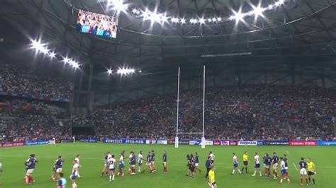 Coupe Du Monde De Rugby La France S Impose Face La Namibie