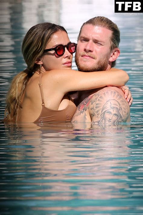 Diletta Leotta Loris Karius Kiss And Shows Some Serious Pda By The