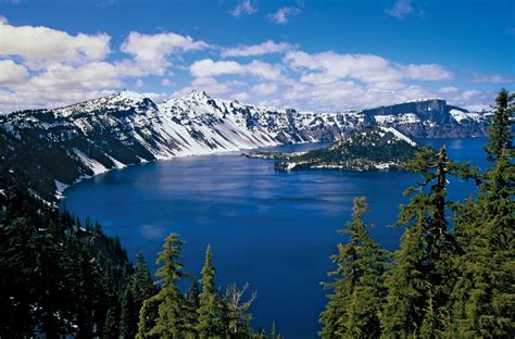 Crater Lake National Park Oregon Map Facts Britannica