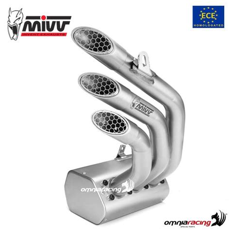Mivv Exhaust Slip On Speed Edge Approved Steel Mv Agusta Brutale