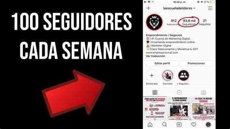 Cómo GANAR 100 SEGUIDORES en Instagram CADA SEMANA 4 FORMAS