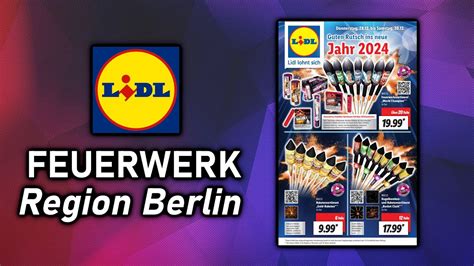 Lidl Feuerwerk Prospekt Regional Berlin Silvester