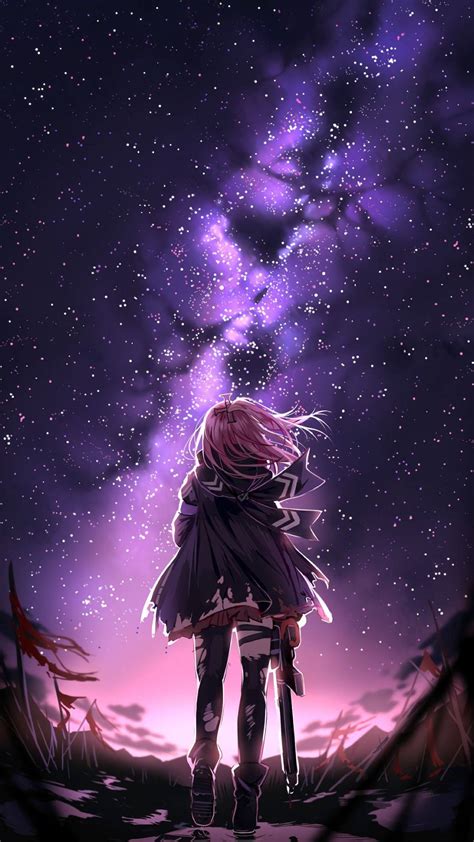 Anime Girl Wallpaper K Milky Way Dream Girl Anime Girl Thirstymag