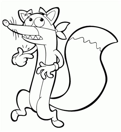 Dora The Explorer Colouring Page Clip Art Library