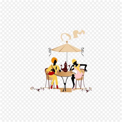 喝咖啡的女士PNG图片素材下载 图片编号yzkbzdxv 免抠素材网