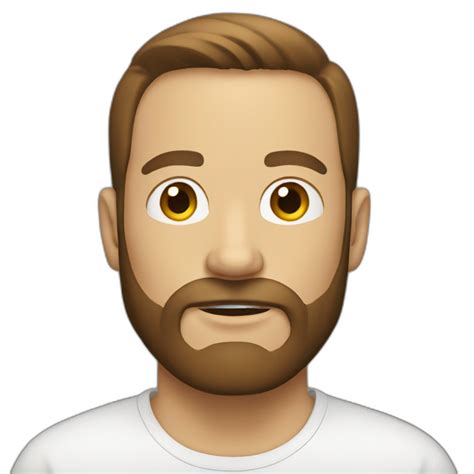 Bold Cto With Beard With Headphones Ai Emoji Generator