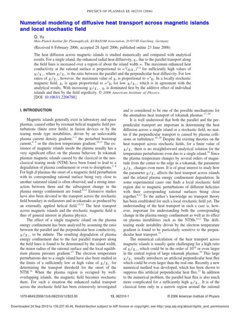 pdf numerical modeling of diffusive heat transport dokumen tips